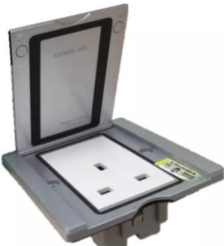 SCHNEIDER E228426 MODULINE 13A FLOOR SWITCH SOCKET